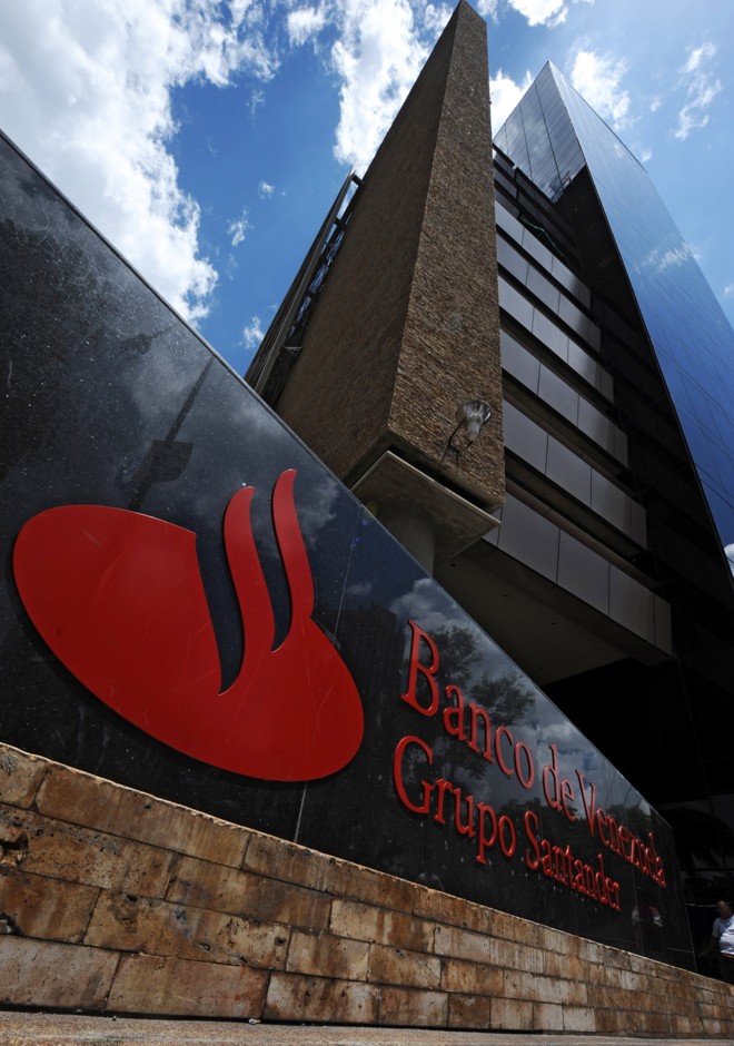 Santander confirma venda de banco na Venezuela