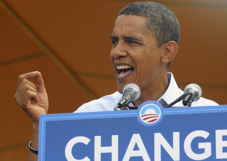 Obama bate recorde de arrecadação em agosto com U$66 milhões