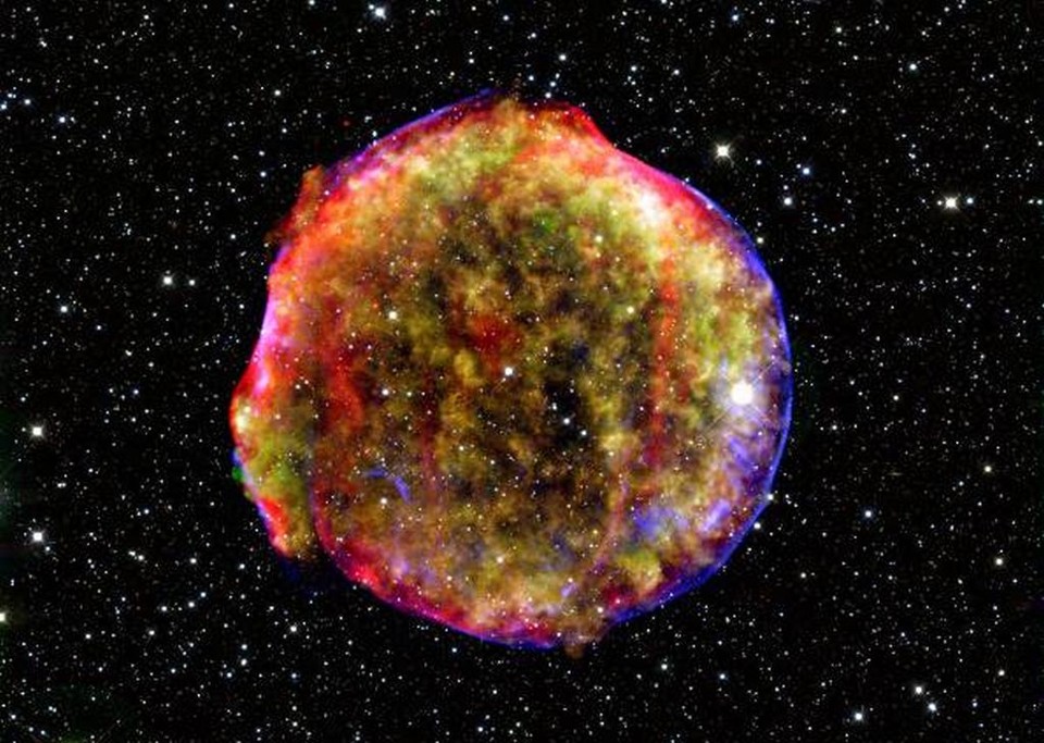 Eco luminoso revela natureza de supernova observada em 1572