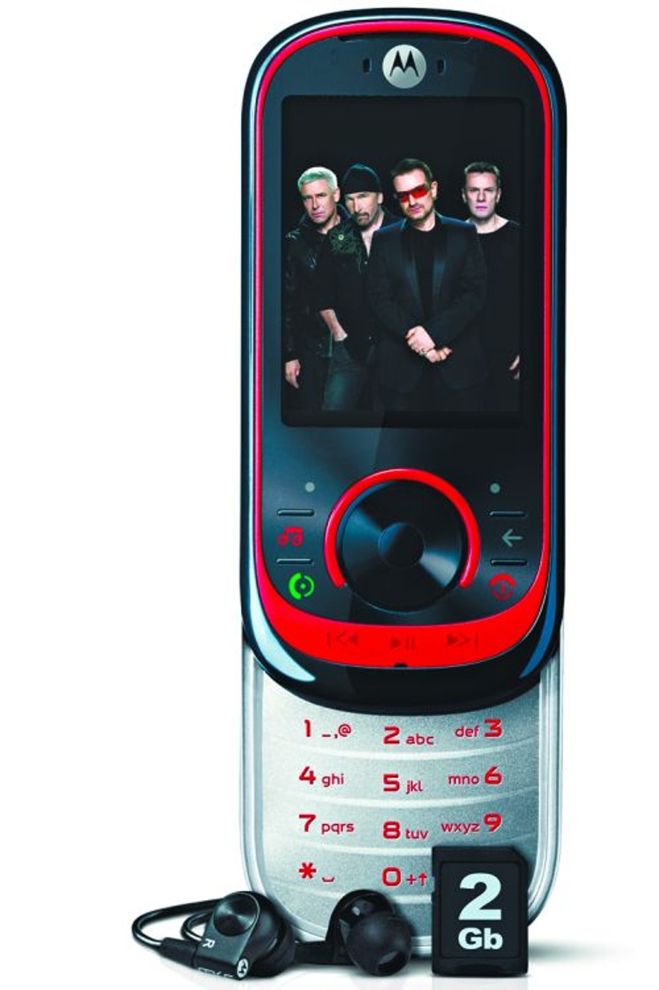 Motorola lança celular com novo CD do U2 e eliminação de ruídos