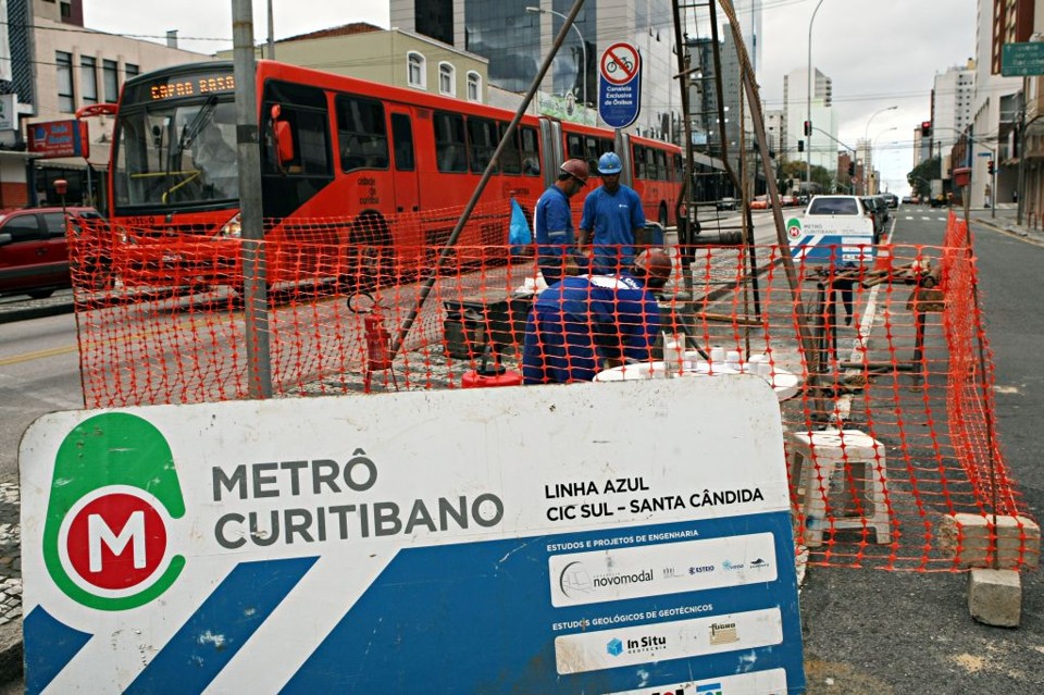 Dia D para o metrô de Curitiba
