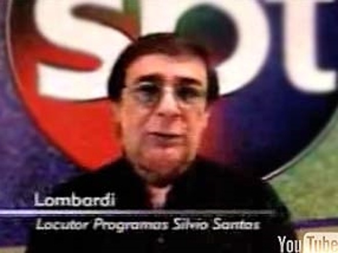 Morre Lombardi, locutor de Silvio Santos