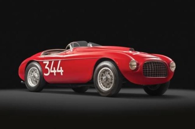 Ferrari 1949 de corrida irá a leilão