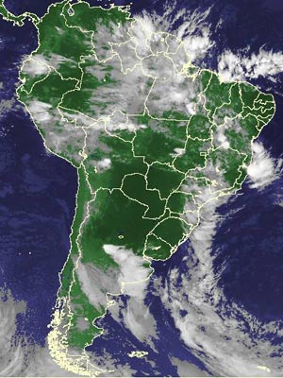 Previsão é de chuva em quase todo o Brasil