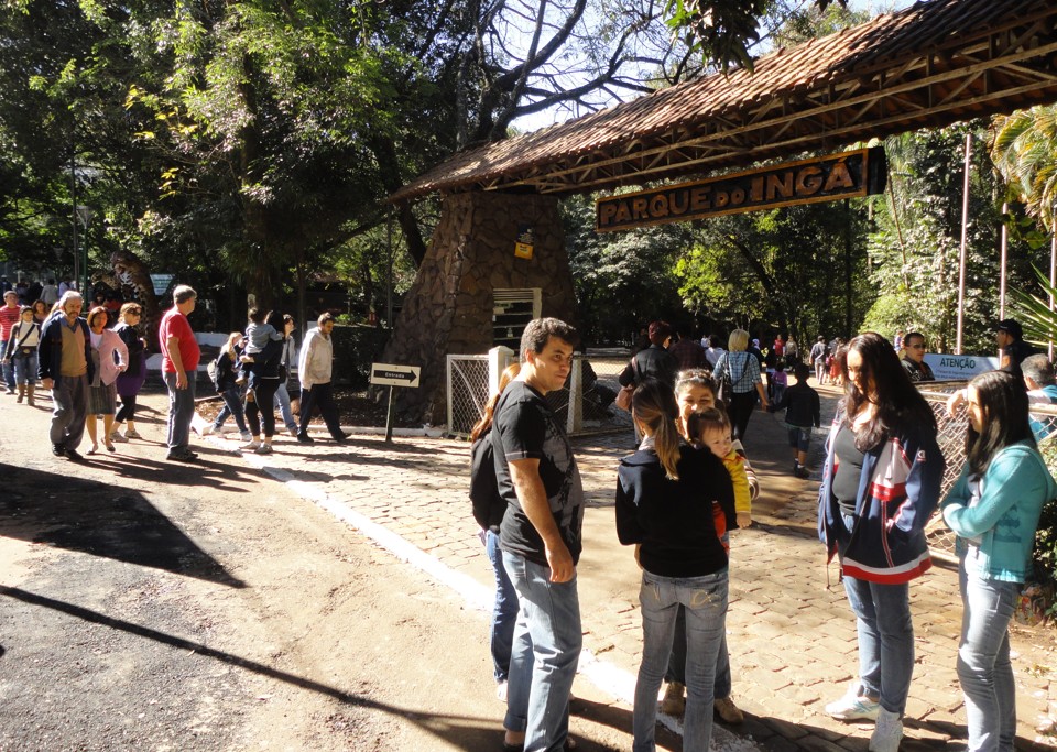 Parque do Ingá recebeu visita de 20 mil pessoas no domingo