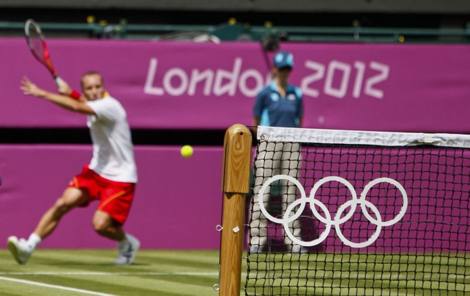 Galeria: Confira o primeiro dia olímpico em Wimbledon