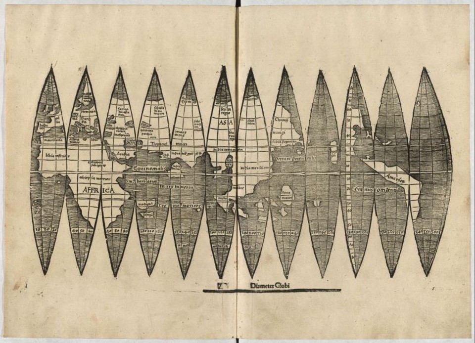 Mapa de 500 anos faz primeira menção ao nome "América" para o continente