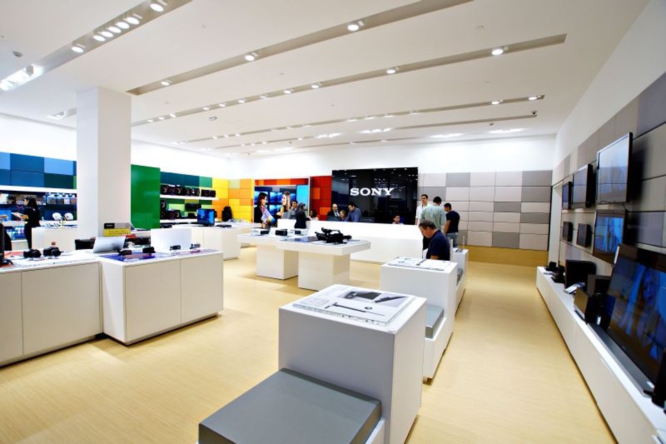 Loja da Sony em Curitiba