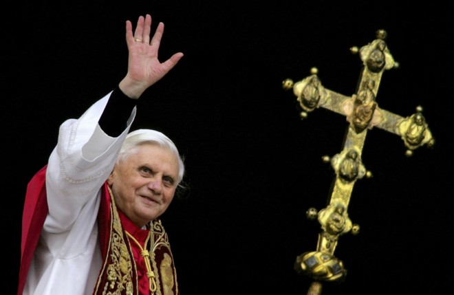 Confira imagens do pontificado de Bento XVI