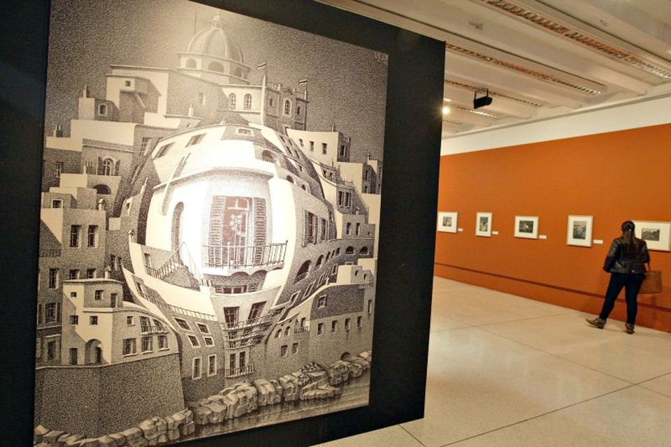 Mostra de Escher tem recorde de público