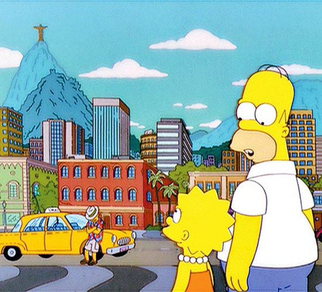 Episódio especial de 'Os Simpsons' se passa no Brasil