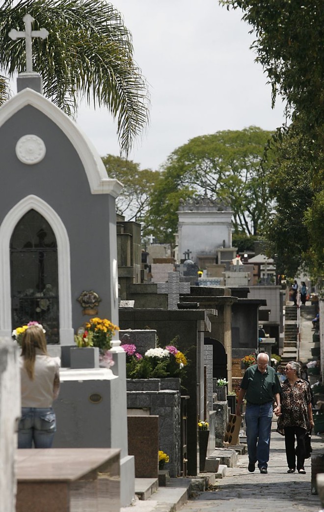 Visitas ao cemitério