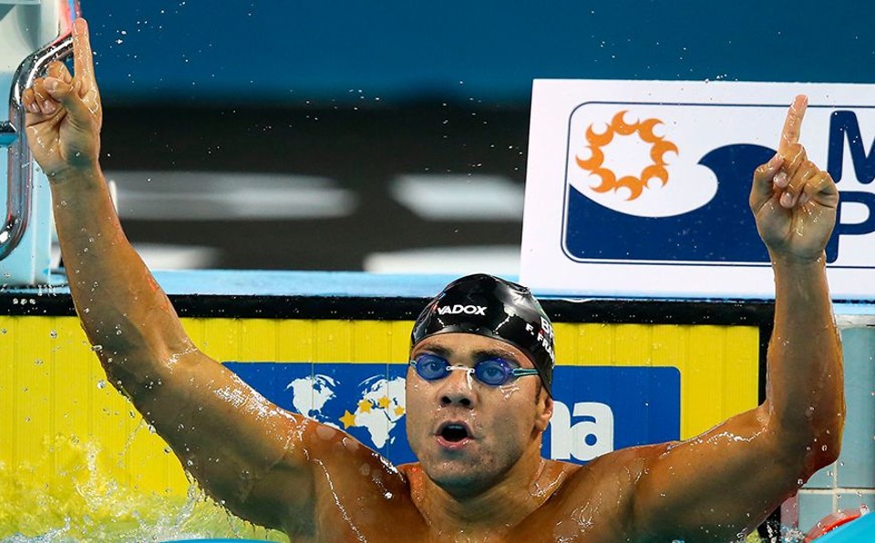 Felipe França vence nos 50m peito e conquista 4º ouro