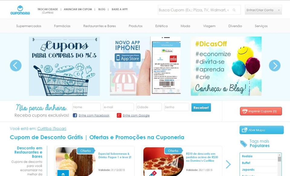Conheça cinco sites que oferecem cupons de desconto para e-commerce