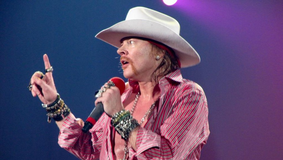 Axl Rose ironiza suposto retorno do Guns N’ Roses original
