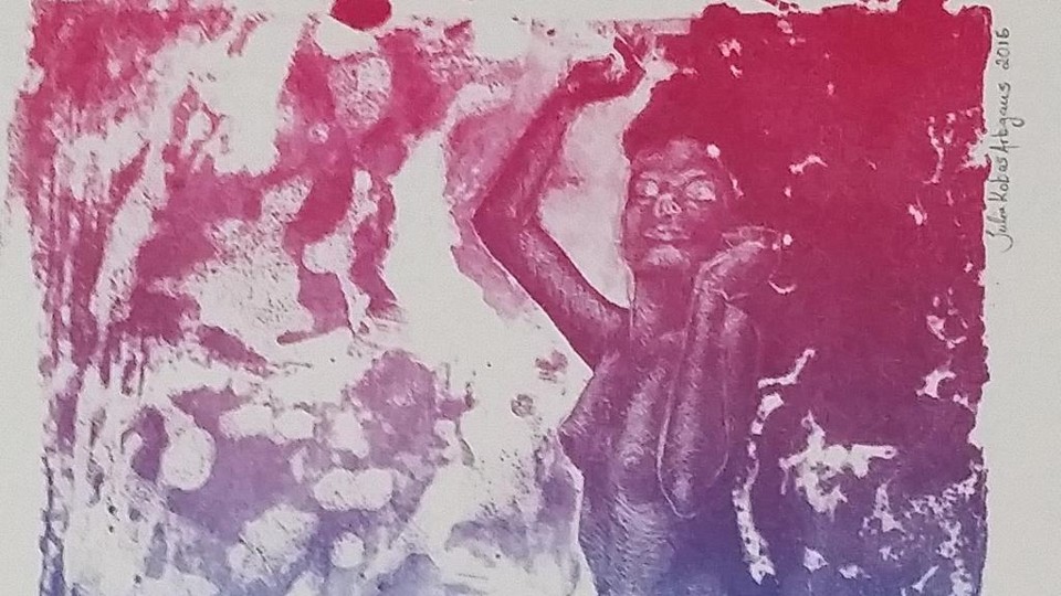 Exposição reúne obras de 18 jovens artistas em ambiente boêmio