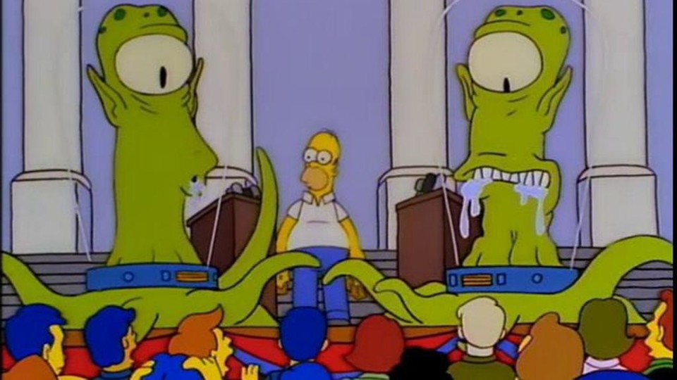 As dez frases de “Os Simpsons” que melhor explicam a eleição americana