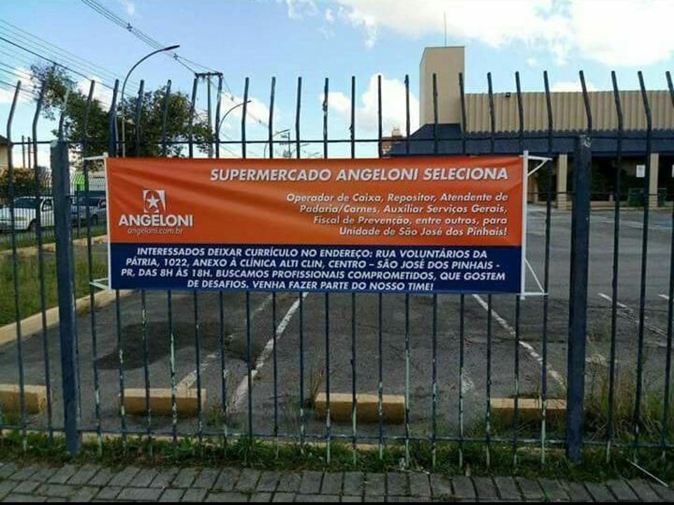 Angeloni vai abrir mais um supermercado na região de Curitiba