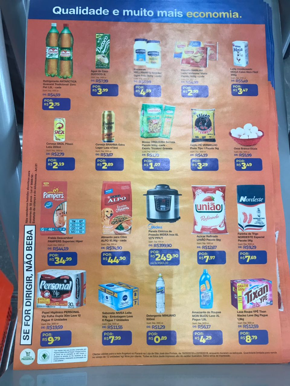 Angeloni inaugura nova loja na região de Curitiba com descontos