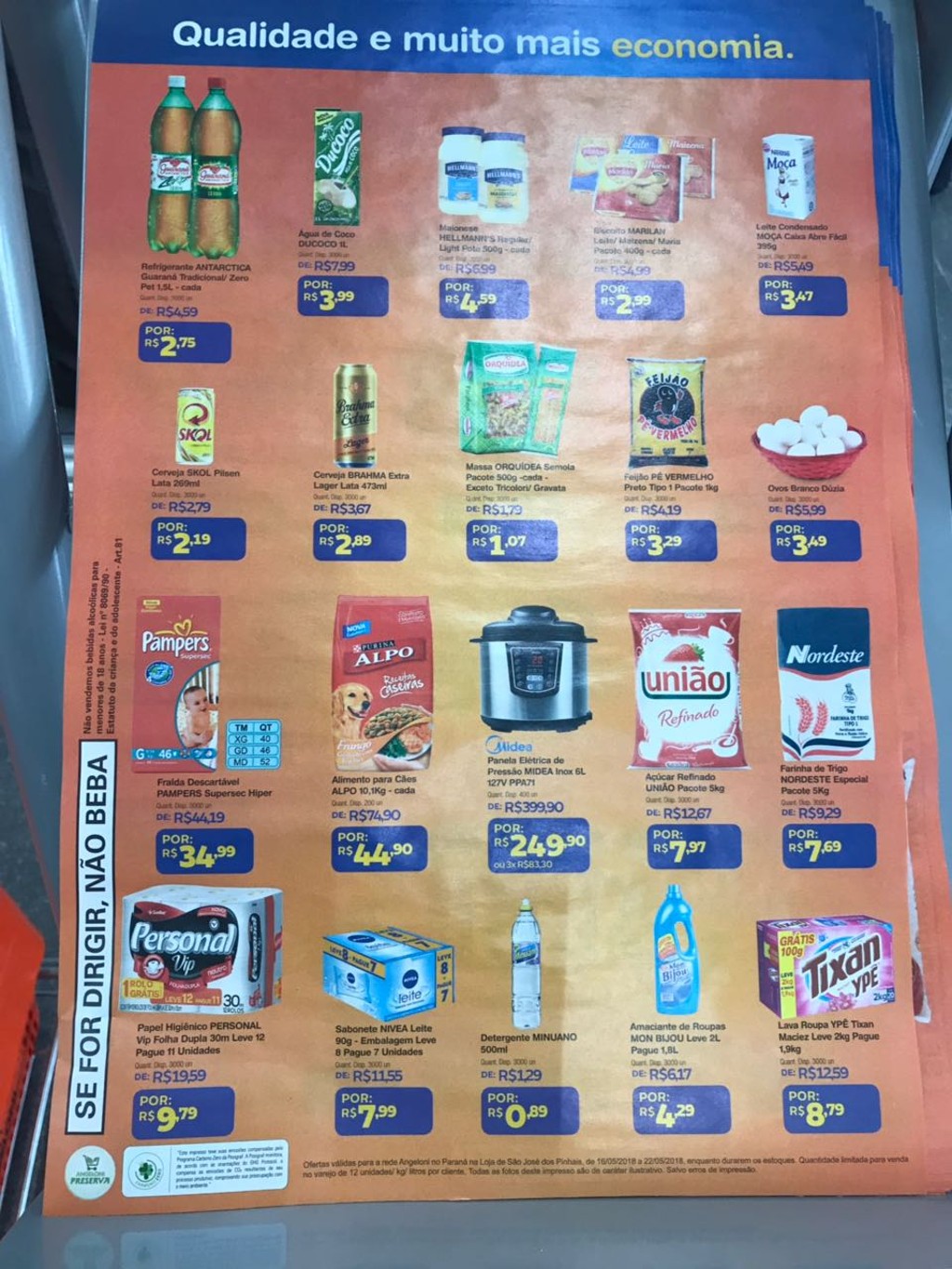 Angeloni inaugura nova loja na região de Curitiba com descontos