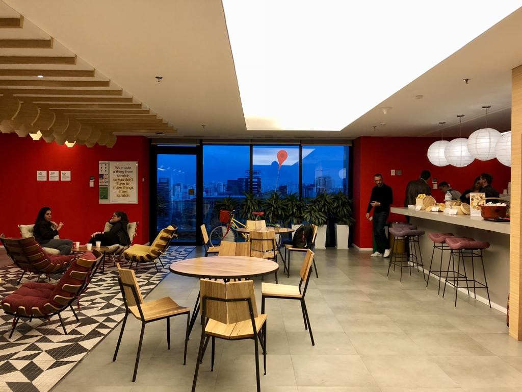 Fotos do escritório do Google Brasil em São Paulo