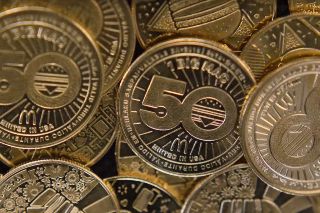 McDonald’s cria moeda para celebrar 50 anos do Big Mac