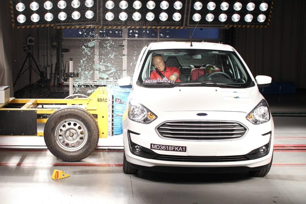 Segurança: Ford Ka passa por novo crash test e melhora nota