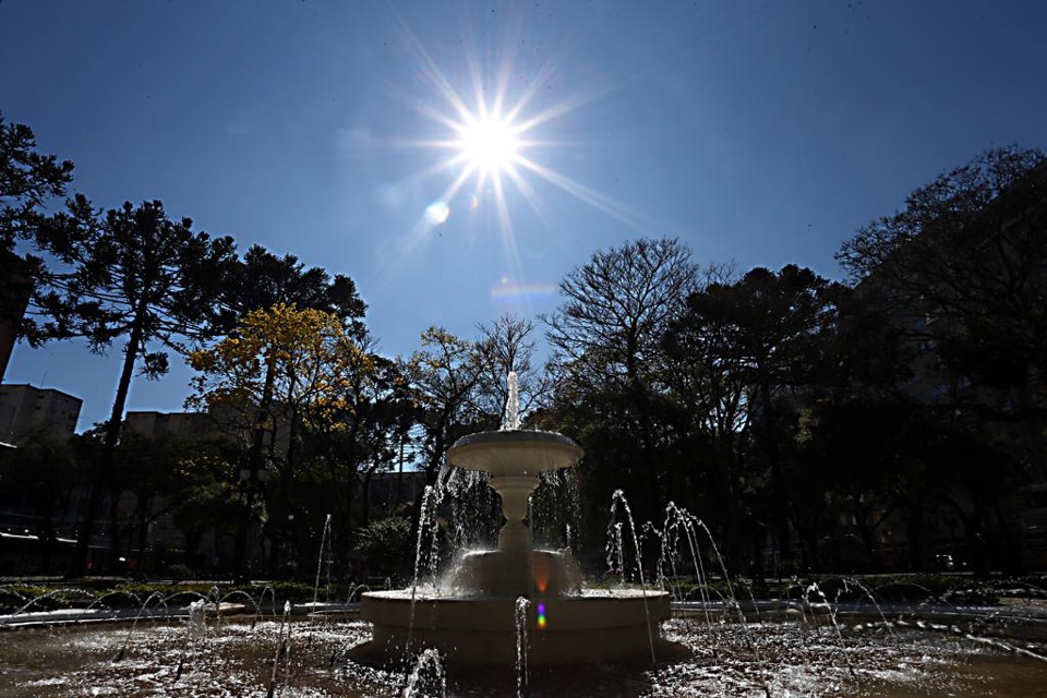 Sol em Curitiba: primavera tem poucos dias de sol