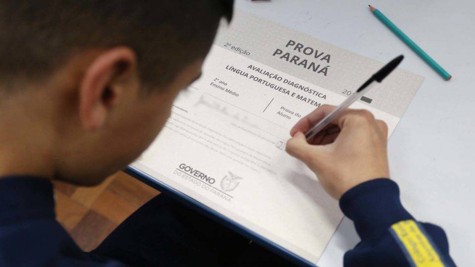 Prova Paraná: 3ª edição terá Braille e quase um milhão de alunos