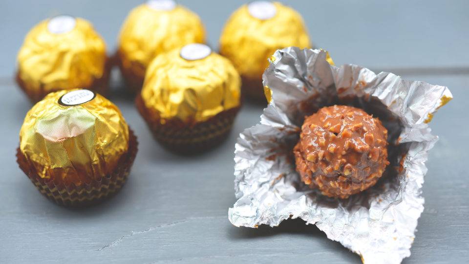 Nutella e Ferrero Rocher terão embalagens sustentáveis