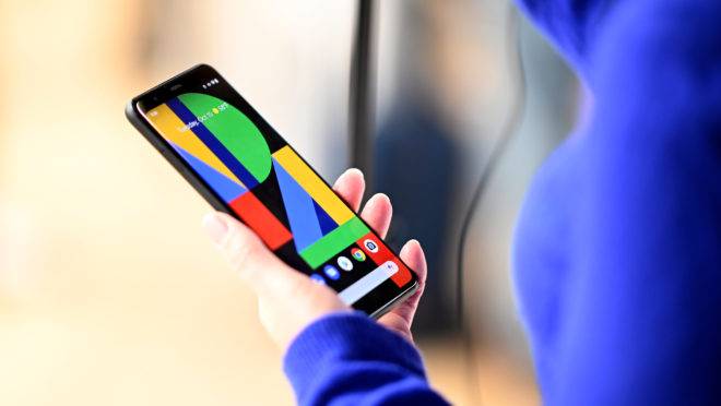 O Pixel 4, da Google, usa radar para ver você chegar