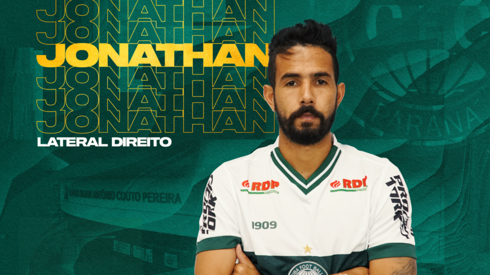 Coritiba anuncia a contratação do lateral-direito Jonathan