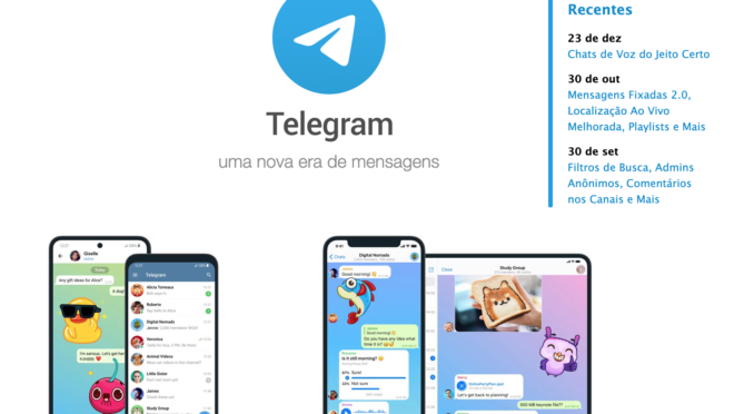 Telegram ganha 25 milhões de usuários após mudança no WhatsApp