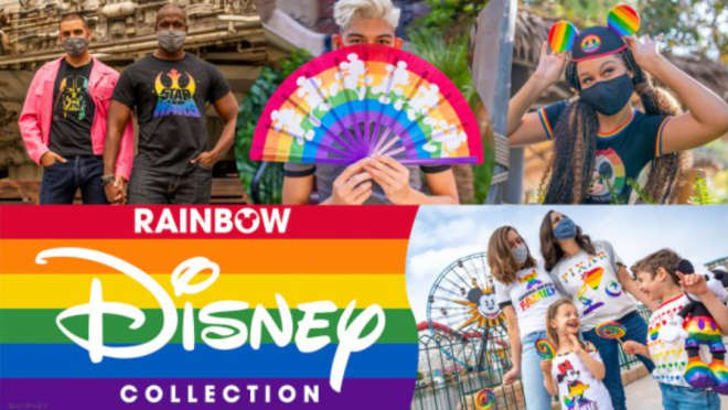 Disney lança linha de produtos para promover bandeira LGBT