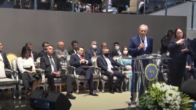 Em culto, Lewandowski diz que fato de Mendonça ser religioso é virtude