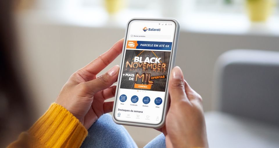 Balaroti lança aplicativo para vendas digitais de materiais de construção