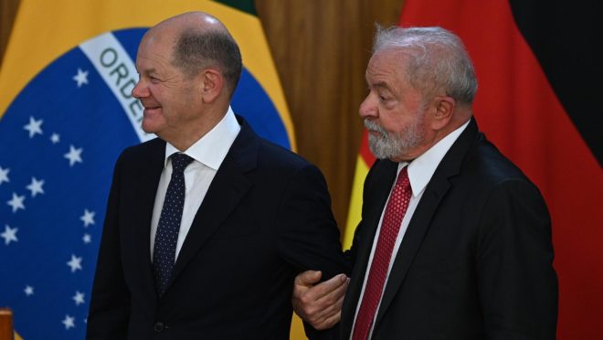 O encontro de Lula com Olaf Scholz e as munições para a Ucrânia