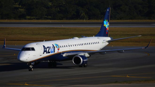 Azul retoma voos diretos entre Curitiba e Congonhas