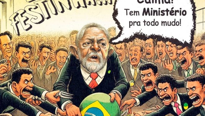 PL ironiza aniversário de Lula ao falar de fatiamento de ministérios