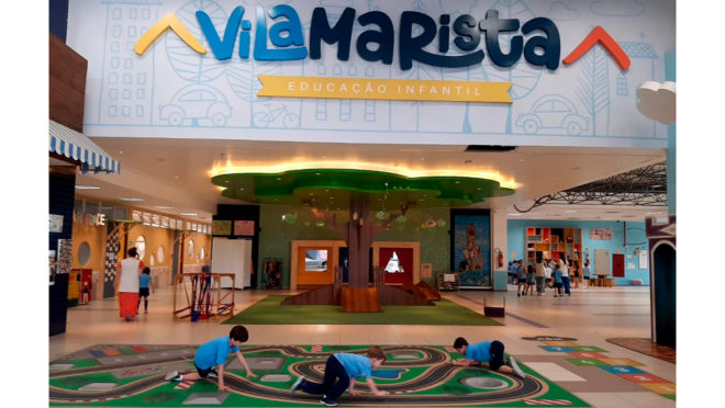 Espaços da Educação Infantil do Colégio Marista Santa Maria