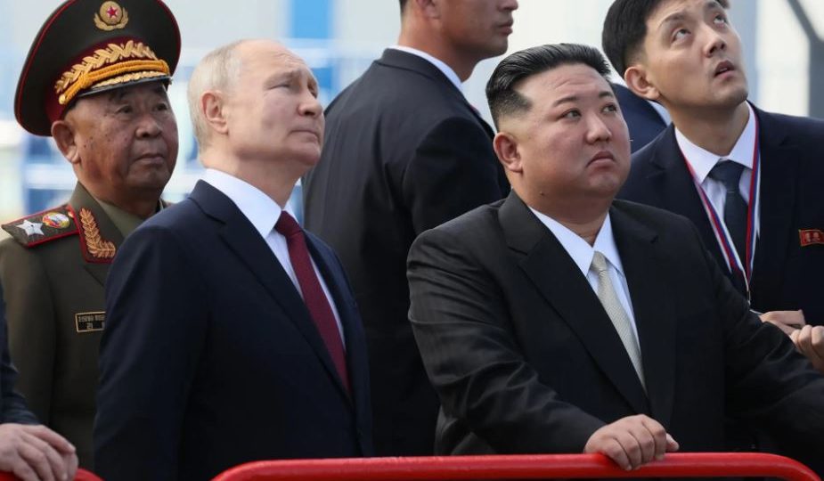 Kim Jong-un e Vlaidimir Putin se unem e preocupam EUA