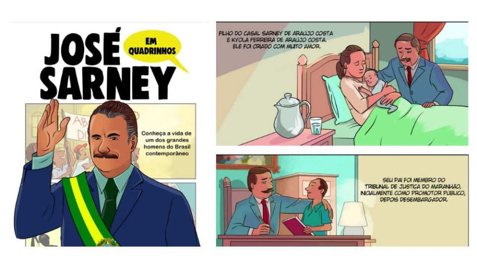 Ex-secretário quer R$ 1 milhão para produzir “José Sarney em quadrinhos”