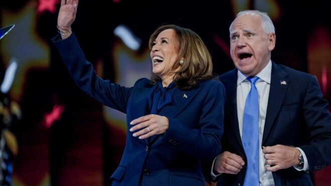 Kamala diz cogitar republicano no seu governo caso eleita