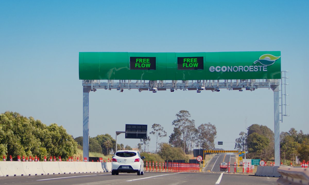 As rodovias que têm pedágio free flow no Brasil