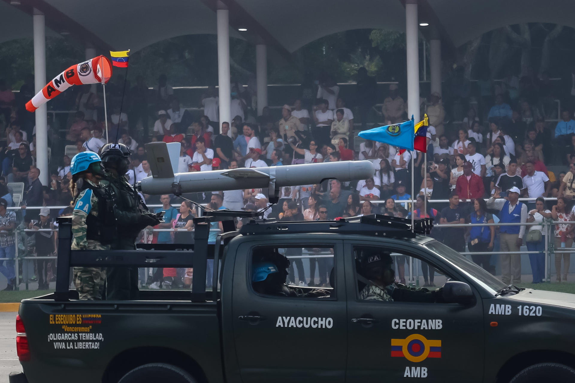 Qual é o poderio militar da Venezuela