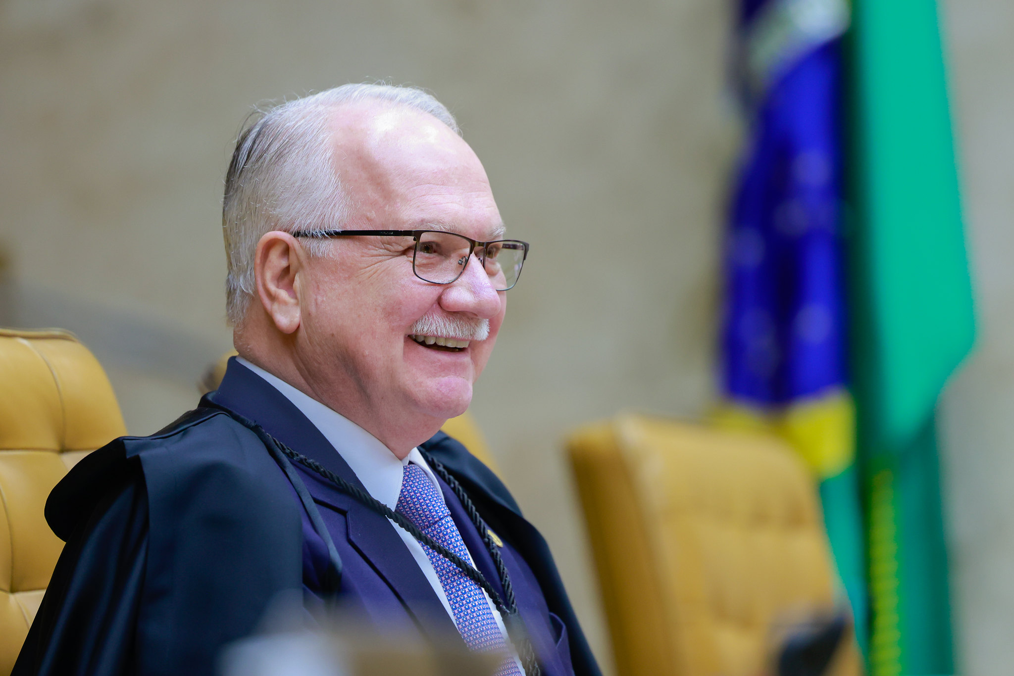 Fachin visita papa Leão XIV antes de assumir presidência do STF