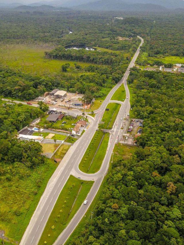 O que falta para a duplicação entre Guaratuba e SC