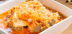 Receita de sopa de peixe com fufu