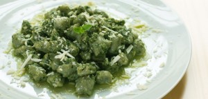 Receita de nhoque de chá verde