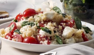 Receita de Salada de couscous da Angelina | Bom Gourmet